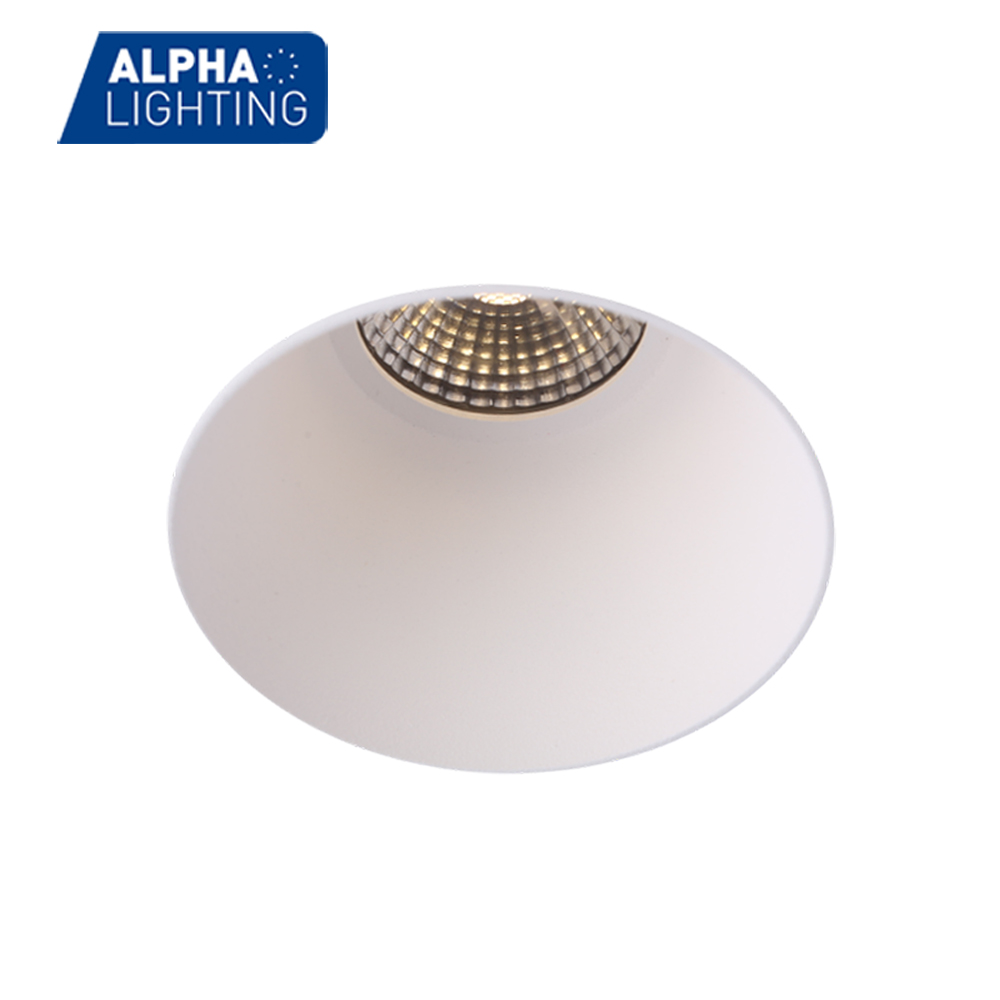 Trimless led downlight,Ceiling Recessed Cob Downlight,IP54 10W