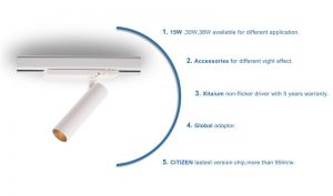 High Quality Manufacturer 3 phase track light | ALPHA LIGHTING.