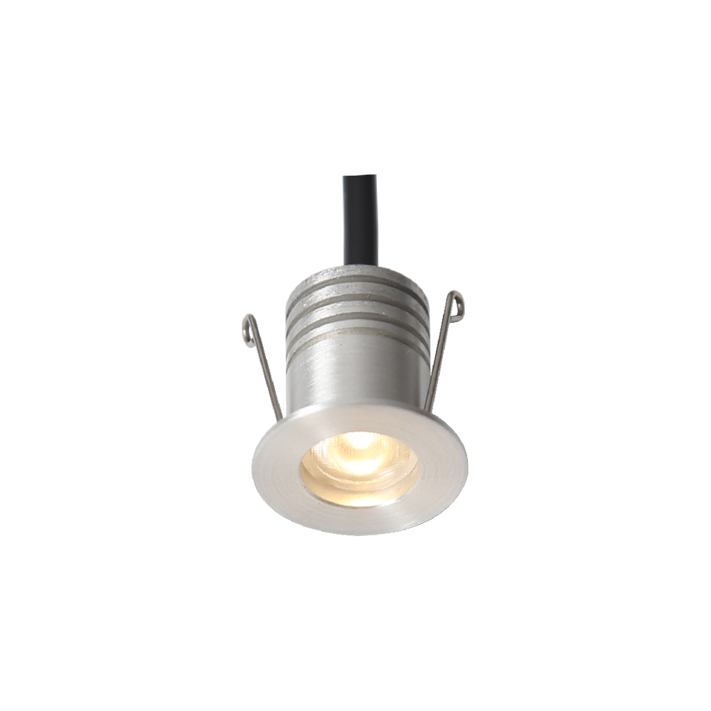 IP44 Small beam angle 12 degrees 1w led mini spot downlight
