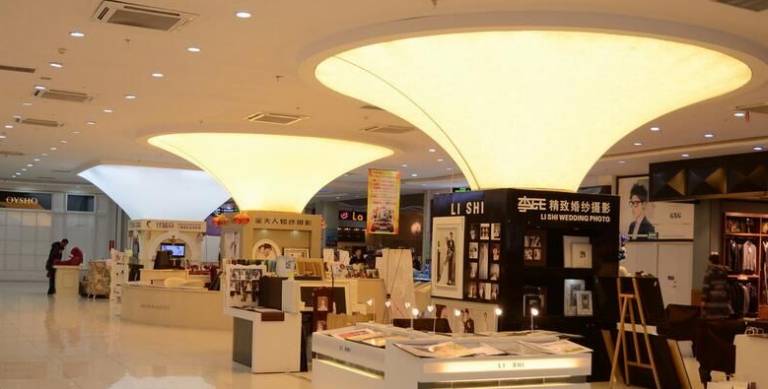 How to design the shopping mall lighting?