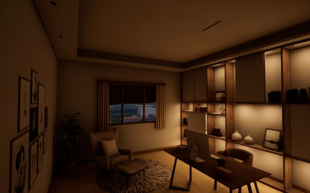 Is the study lighting correct in your house?