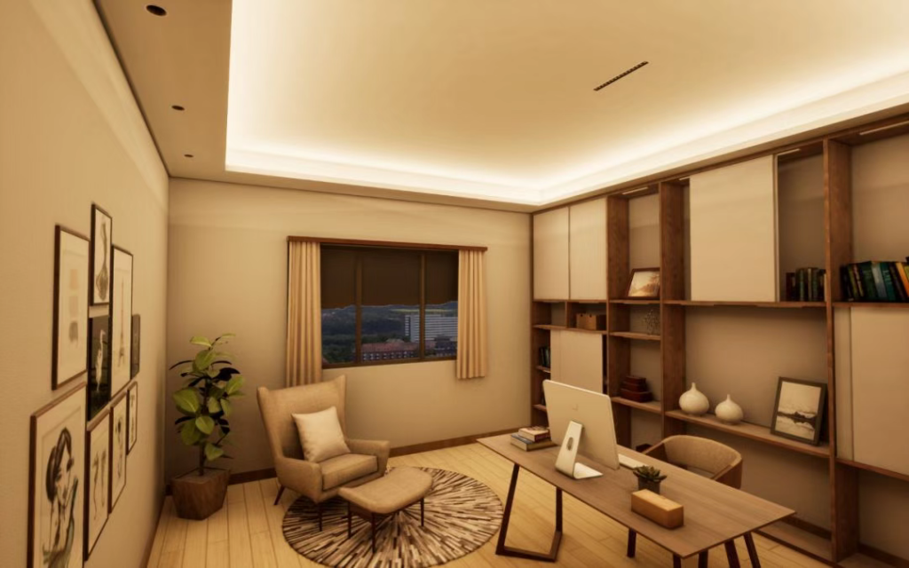 Is the study lighting correct in your house?