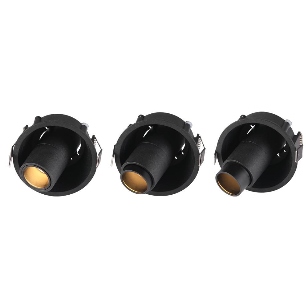 Telescopic Zoom Light Recessed COB Adjustable LED Downlight