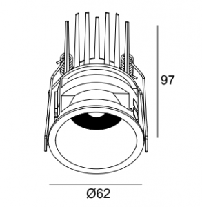 Home Decoration Easy Installation alpha led lighting