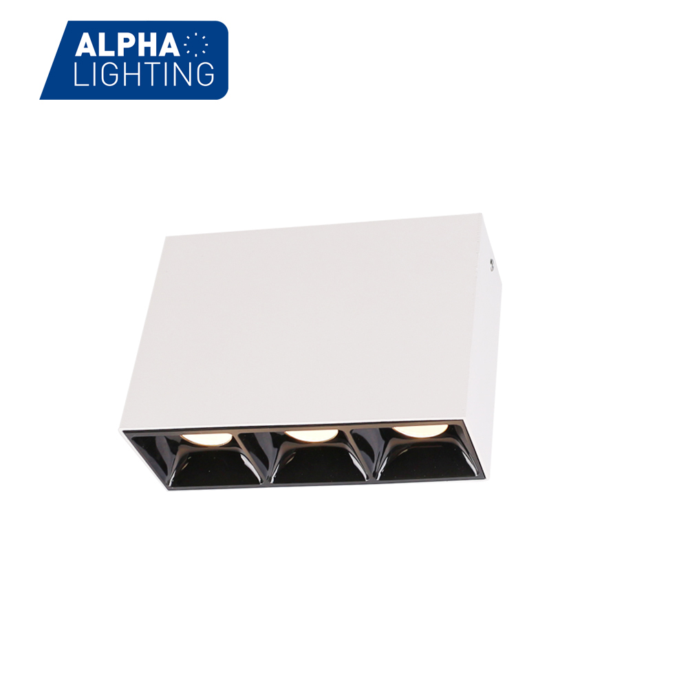 3X7W Triple Heads Surface Mounted LED Dimmable Ceiling Light