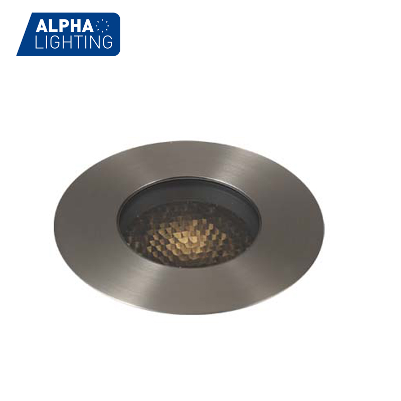 3W Round Led Recessed Wall Light Outdoor Underground Light