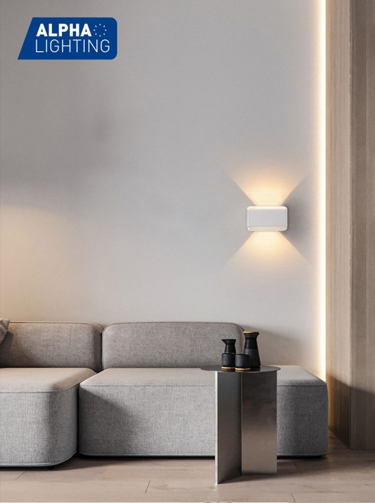 7W Modern IP54 Outdoor Led Cob wash wall Wall Light